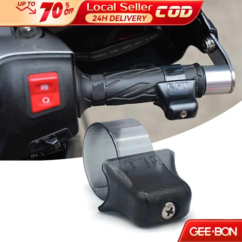 GEEBON Motorcycle Throttle Assist Clamp Accelerator Assistant Speed Up ...