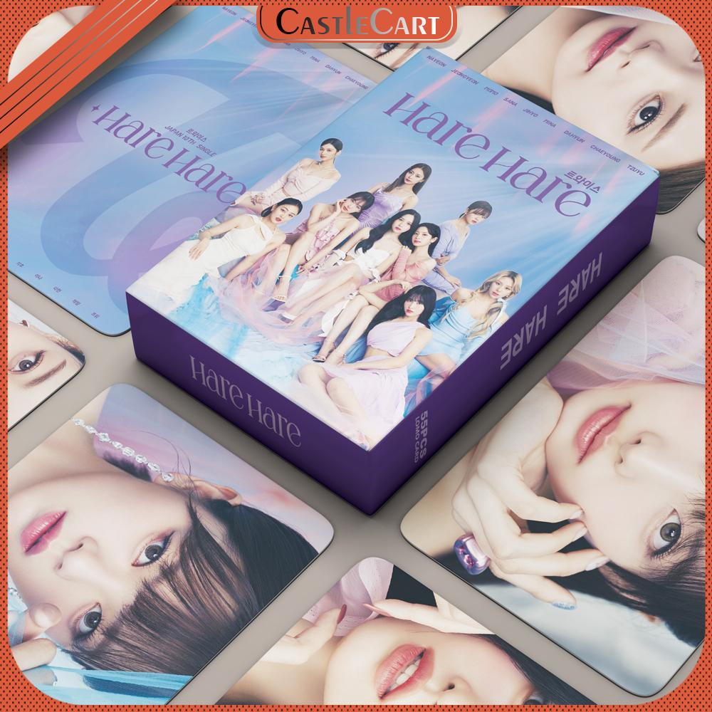 55Pcs/Box TWICE Photocards HARE HARE JAPAN Album LOMO Card Postcard | Shopee Philippines