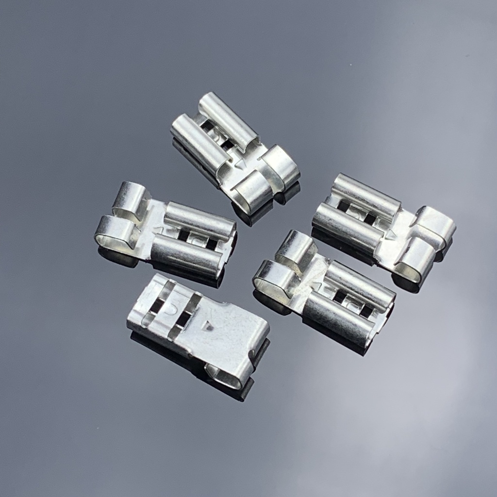 Flag Type Open Type Terminal 6.3 Chicken Claw Plug Spring Female ...