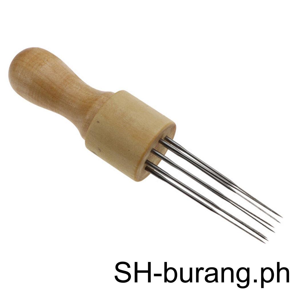 Felt Stitch DIY Wooden Handle Felting Tool Punch Stitch Thorn for ...