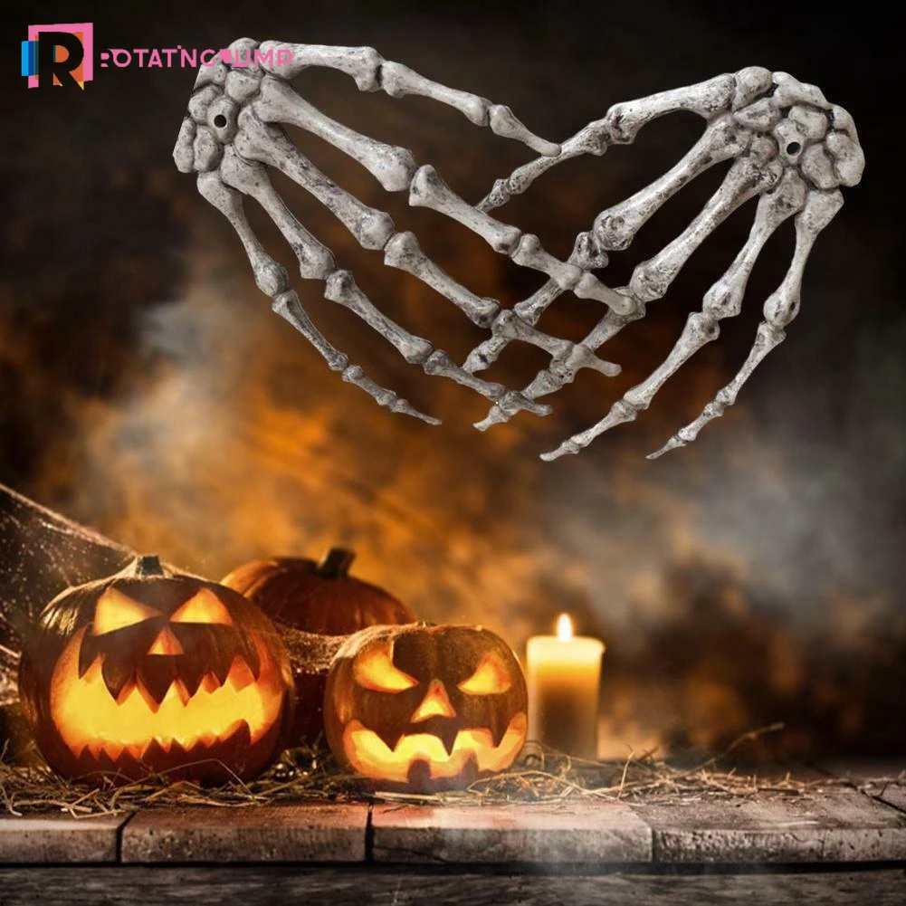 All Saints' Day Supplies,Halloween Skeleton Human Hand/Horror Bone ...