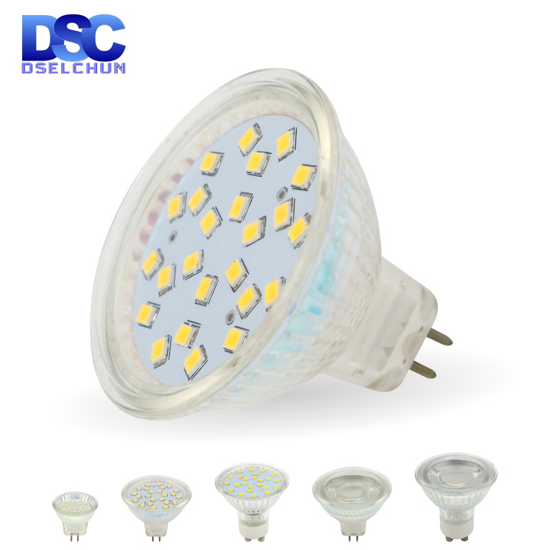 DSELCHUN MR16 GU10 12V 220V GU5.3 LED Bulb 3W 5W LED COB Lamp Spotlight LED Spot Light 24/120 ...