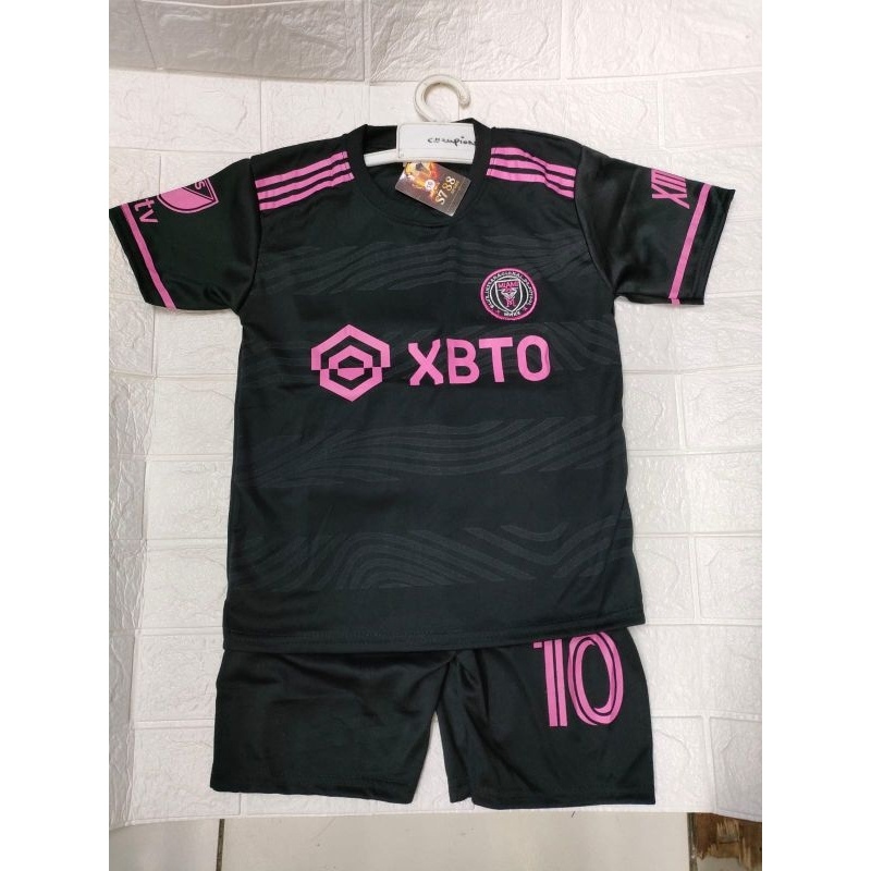 New inter miami Club Football Suit messi futsal Ball Kids Suit | Shopee ...