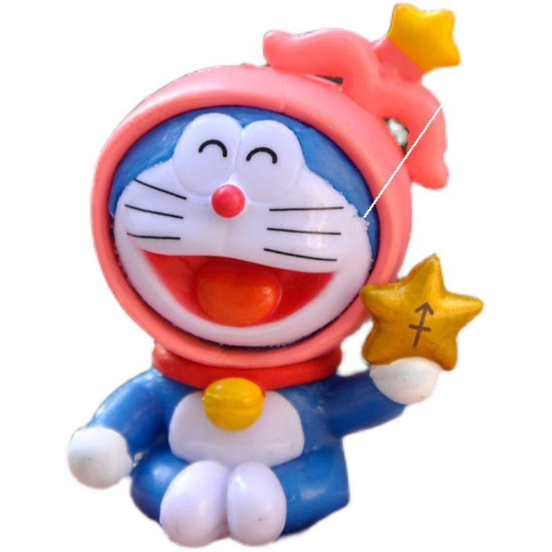 Doraemon Ornament Twelve Constellations Cartoon Anime Jingle Cat Doll ...
