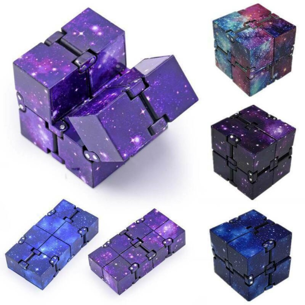 Sensory Infinity Cube Stress Fidget Funny Toys Game Autism Anxiety ...