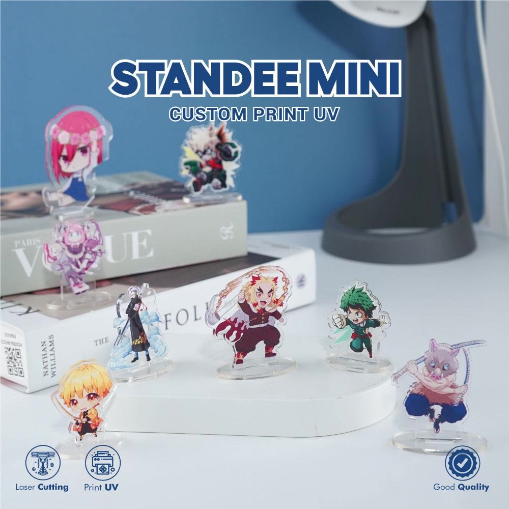 Custom MINI STANDEE / CUSTOM ACRYLIC STANDEE / TRANSPARENT ACRYLIC ...