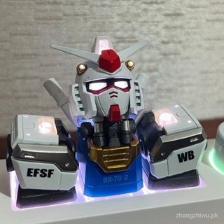 Gundam key cap mechanical keyboard attacks Gundam three-way key cap ...