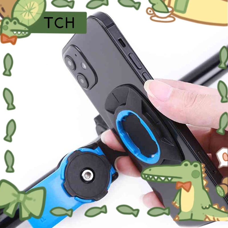 Bicycle Phone Holder Patch Rotatable Cellphone Handlebar Bracket ...