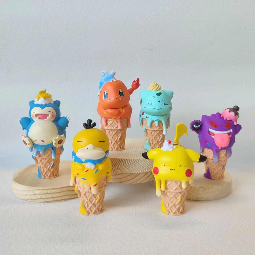 Pokémon Pokémon Ice Cream Cone Series Pika Frog Seeds Can Reach Duck ...