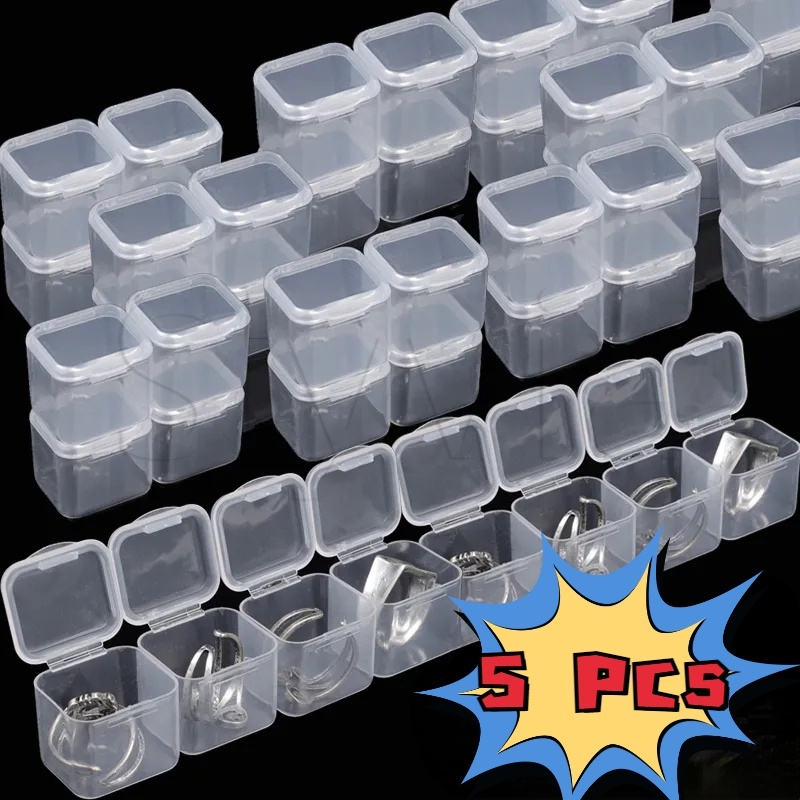 1/5Pcs Simple Portable Multi-purpose Necklace Ring Jewelry Carrying ...