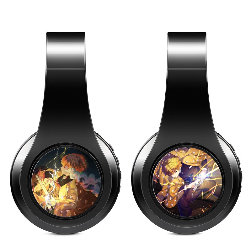 Demon Slayer Over-Ear Bluetooth Headphone Japanese Prompt Tone Kamado ...