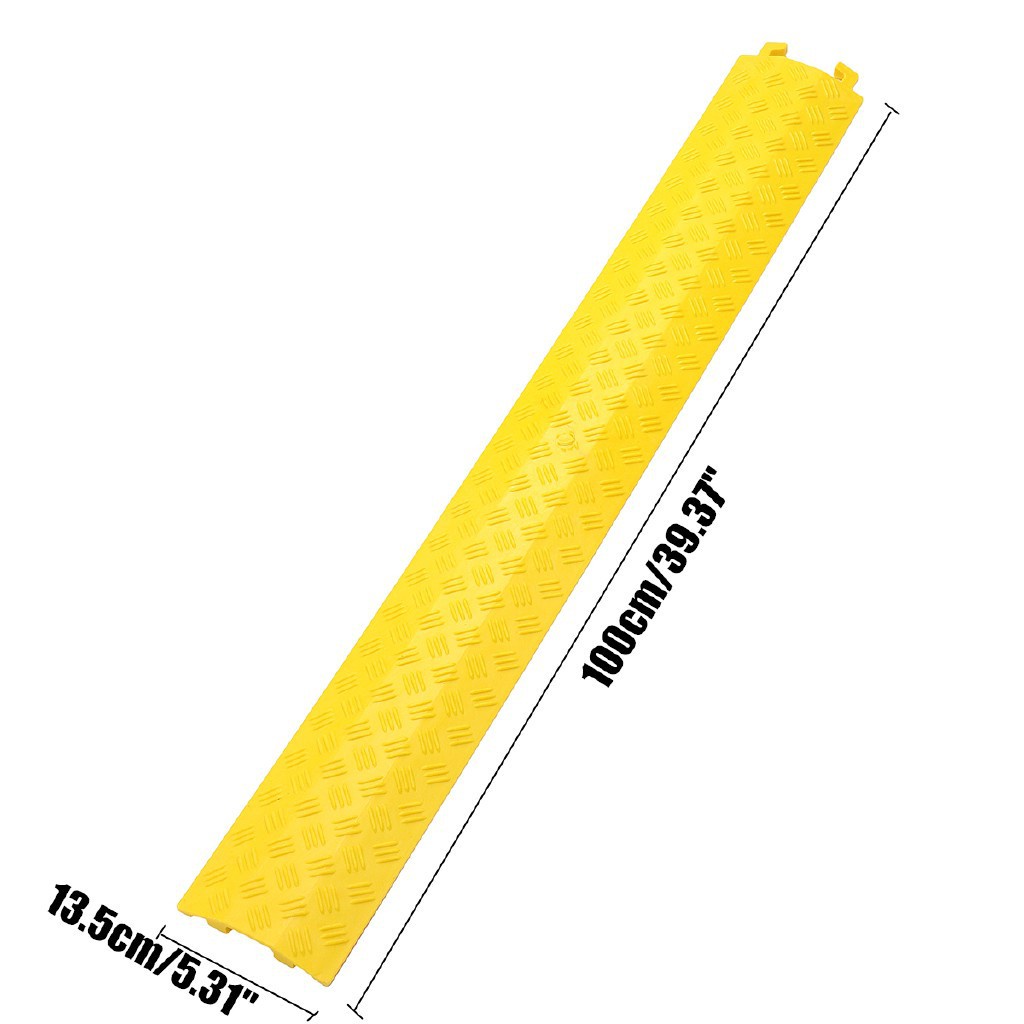 Floor Cord Cover and Cable Protector 100*13*2cm Flexible PVC Duct Cord ...