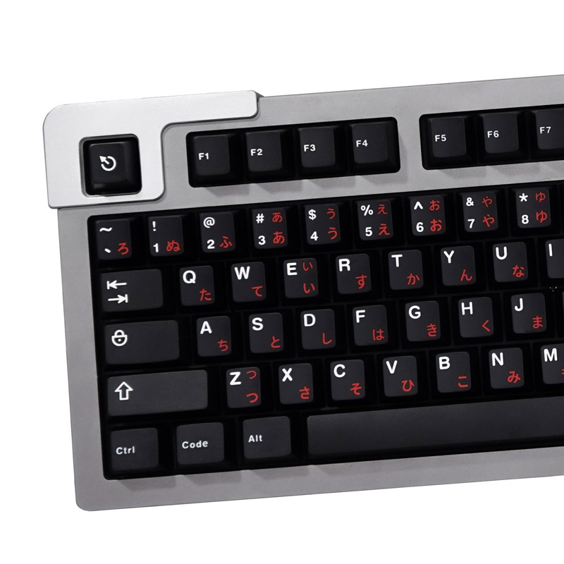 124 Keys GMK Tripleshot Keycaps YMK Cherry Profile Keycaps Black ...