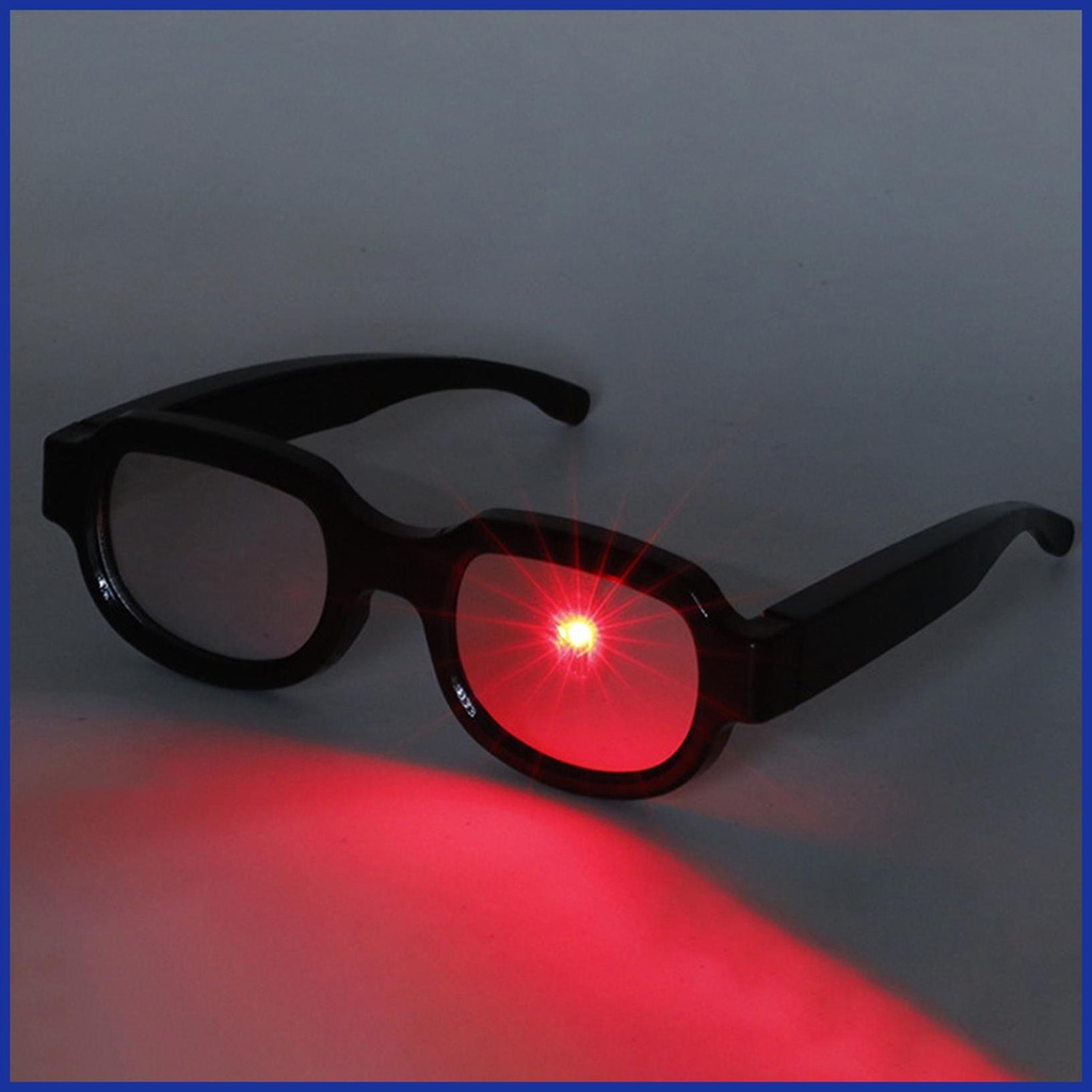 Unique Men Women LED Light Luminous Glasses Eyewear Anime Cosplay Party ...
