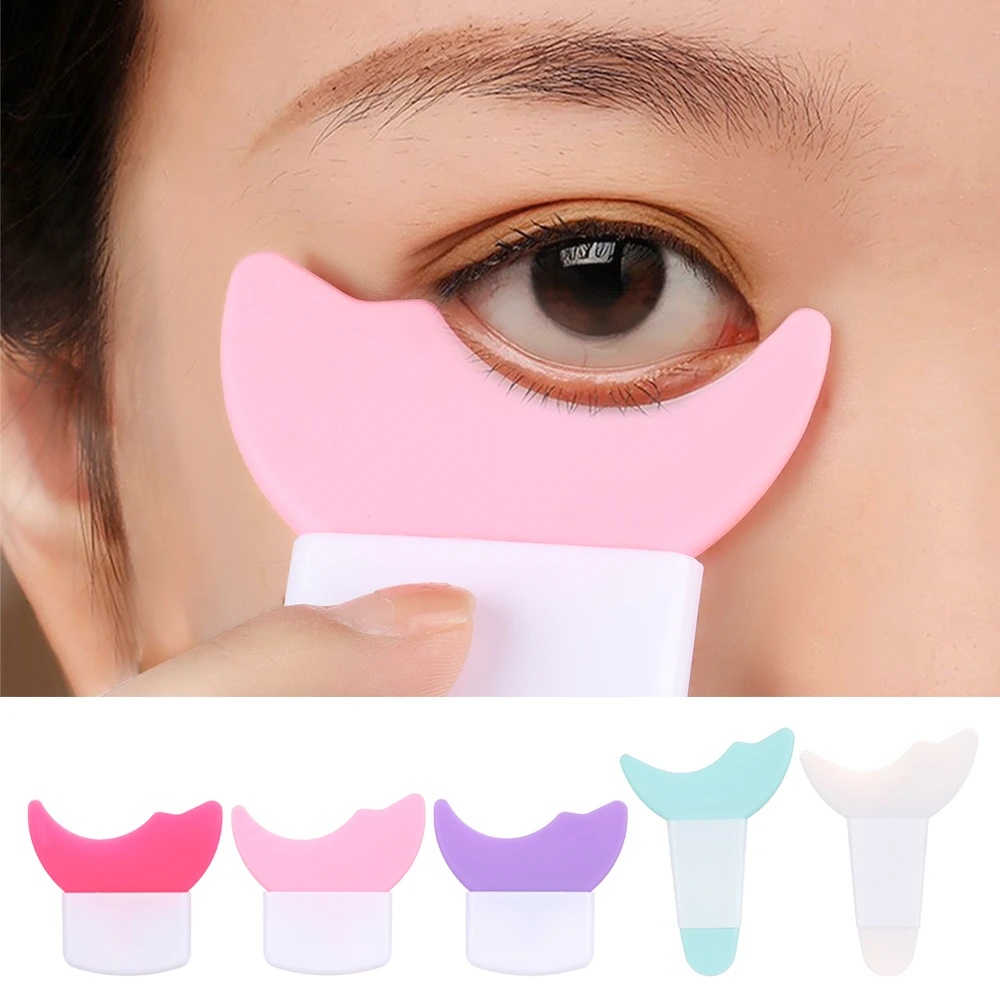 Eyeliner Template Silicone Eye Makeup Stencils Eyelash Baffle Mascara ...