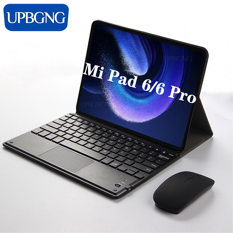 UPBGNG Touch Keyboard Case for Xiaomi Mi Pad 6 Pro MiPad 6 Pad 5 ...