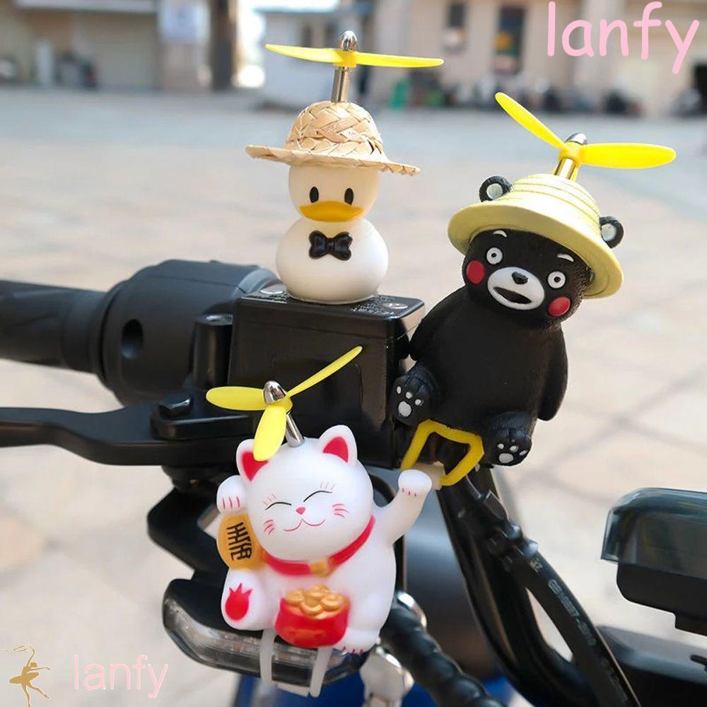 LANFY Bicycle Accessories Propeller Helmet Bicycle Parts Handlebars ...