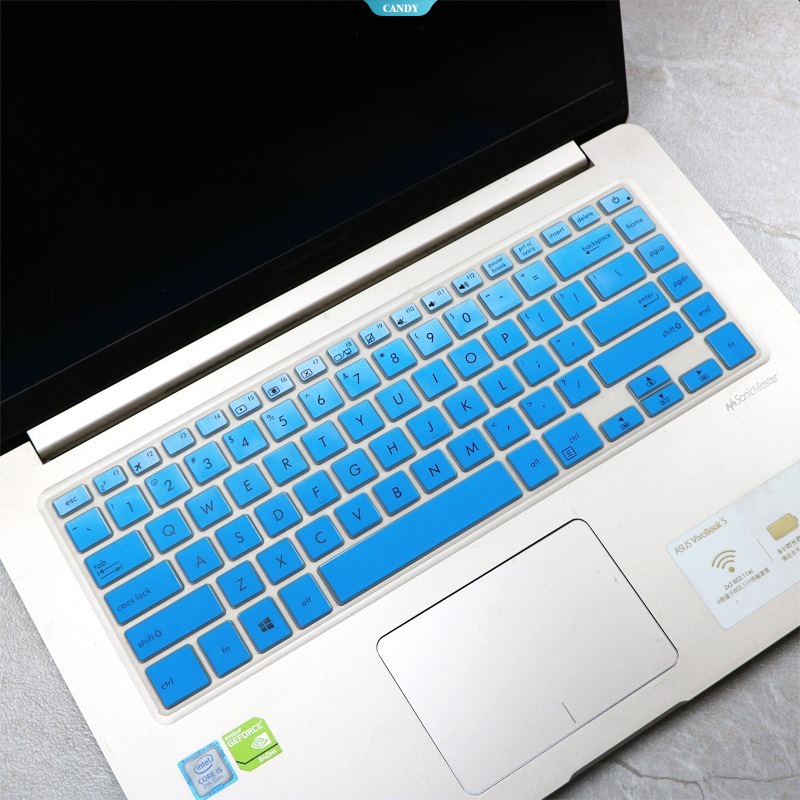 Laptop Keyboard Highly Transparent Silicone Waterproof Case for 14inch ...