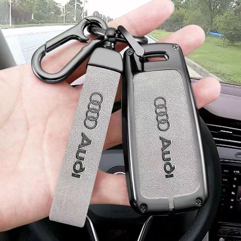 Audi Metal Key Cover Audi key chain holder A1 A3 S3 RS3 A4 S4 RS4 A5 S5 ...