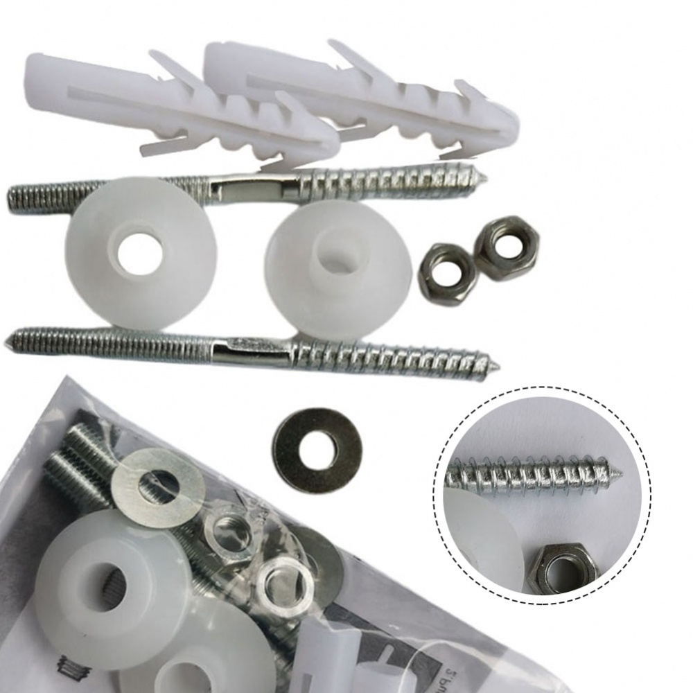 Basin Screw 1 Set Basin Silver Washbasin Installation Fixing Screw Set ...