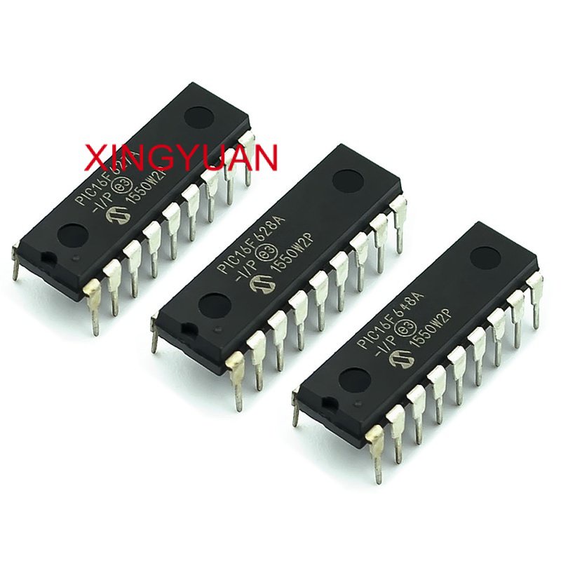 1PCS PIC16F627A-I/P PIC16F628A-I/P PIC16F648A-I/P DIP18 Flash DIP18 20MHz Microchip | Shopee ...