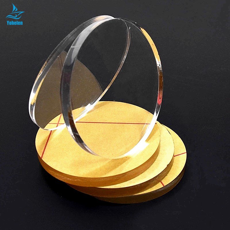 3mm Clear Cast Acrylic Circle Discs Quality Plexiglass Sheets Round ...