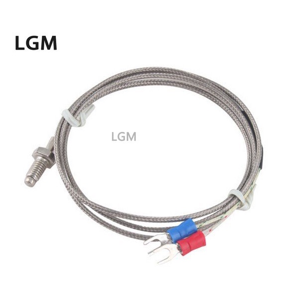 1m 2m 3m M6 Screw Probe Temperature Sensor K Type Thermocouple Control
