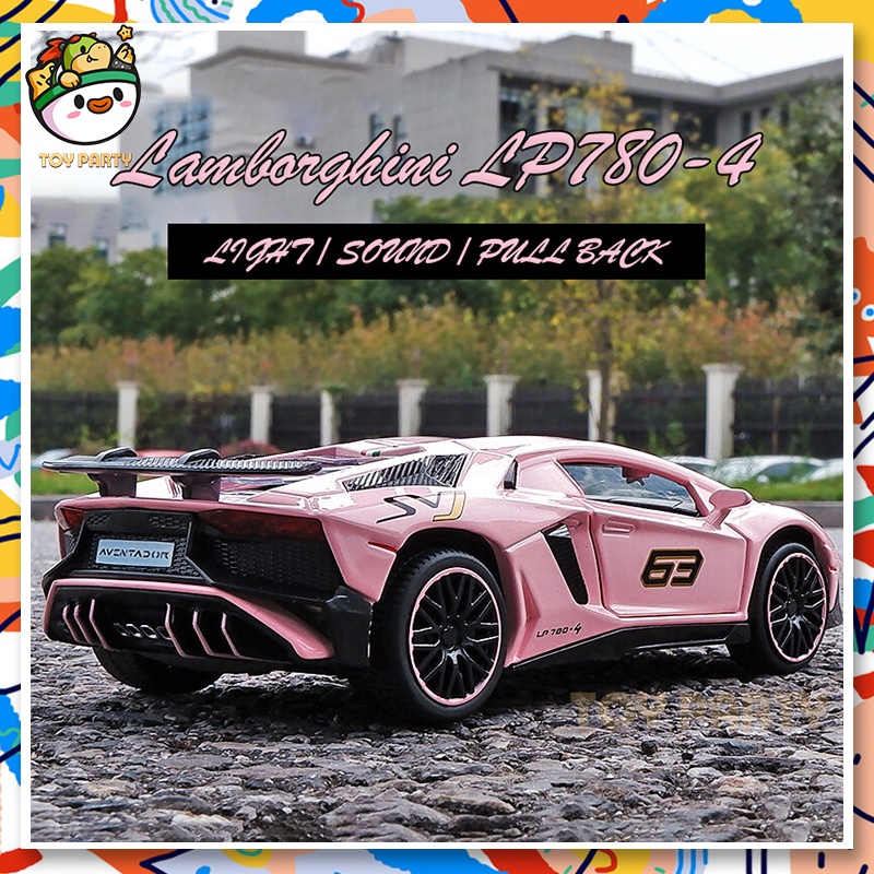 【⭐24H⭐3 Design】Car Model Light & Sound Effect Diecast Car Toys for Boys ...