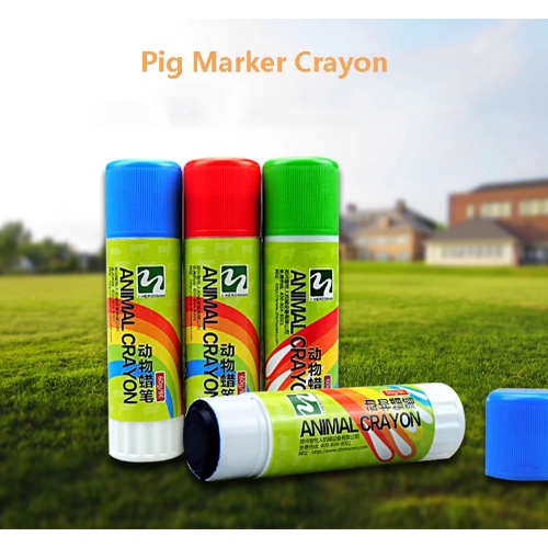 Big Farm Animal Marking Crayon for Pig Animal crayon marker animal ...