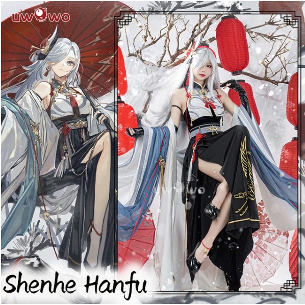 PRE-SALE UWOWO Genshin Impact Fanart Shenhe Chinese Hanfu Traditional ...