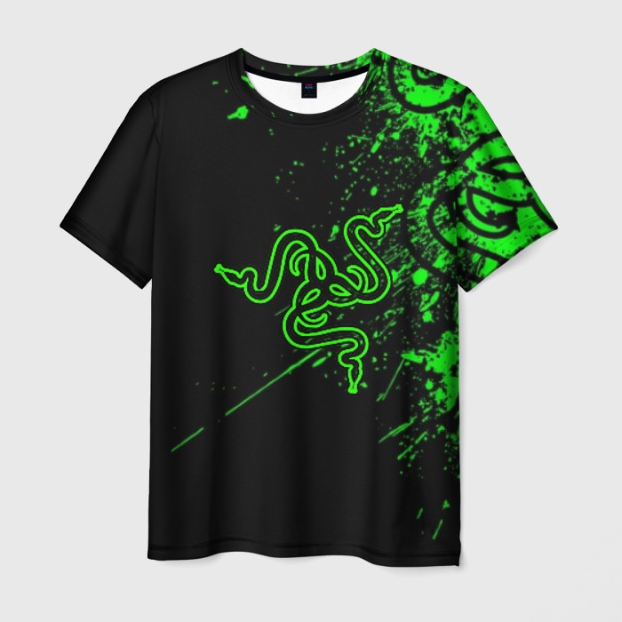 Men's T-shirt 3D "RAZER" | Shopee Philippines