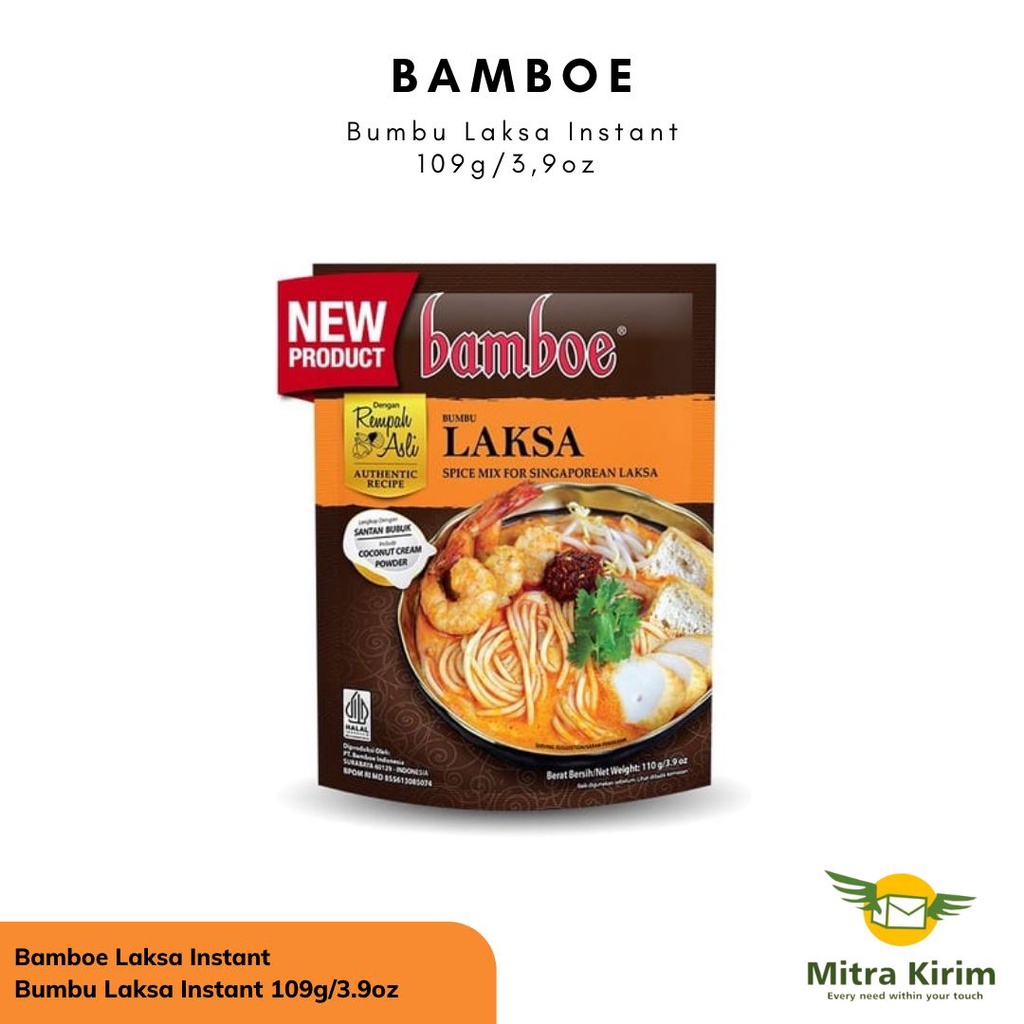 Bamboe Laksa Seasoning 110gr | Shopee Philippines