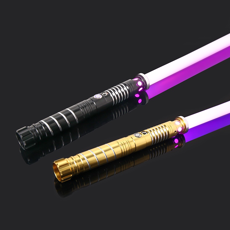 Lightsaber Laser Weapon Toys RGB Metal Light Saber Sword De Luz Kpop ...