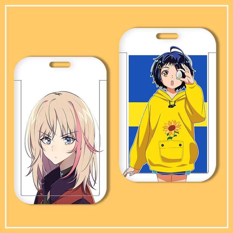 Anime Cartoon WONDER EGG PRIORITY Custom Student School ID Card Name ...