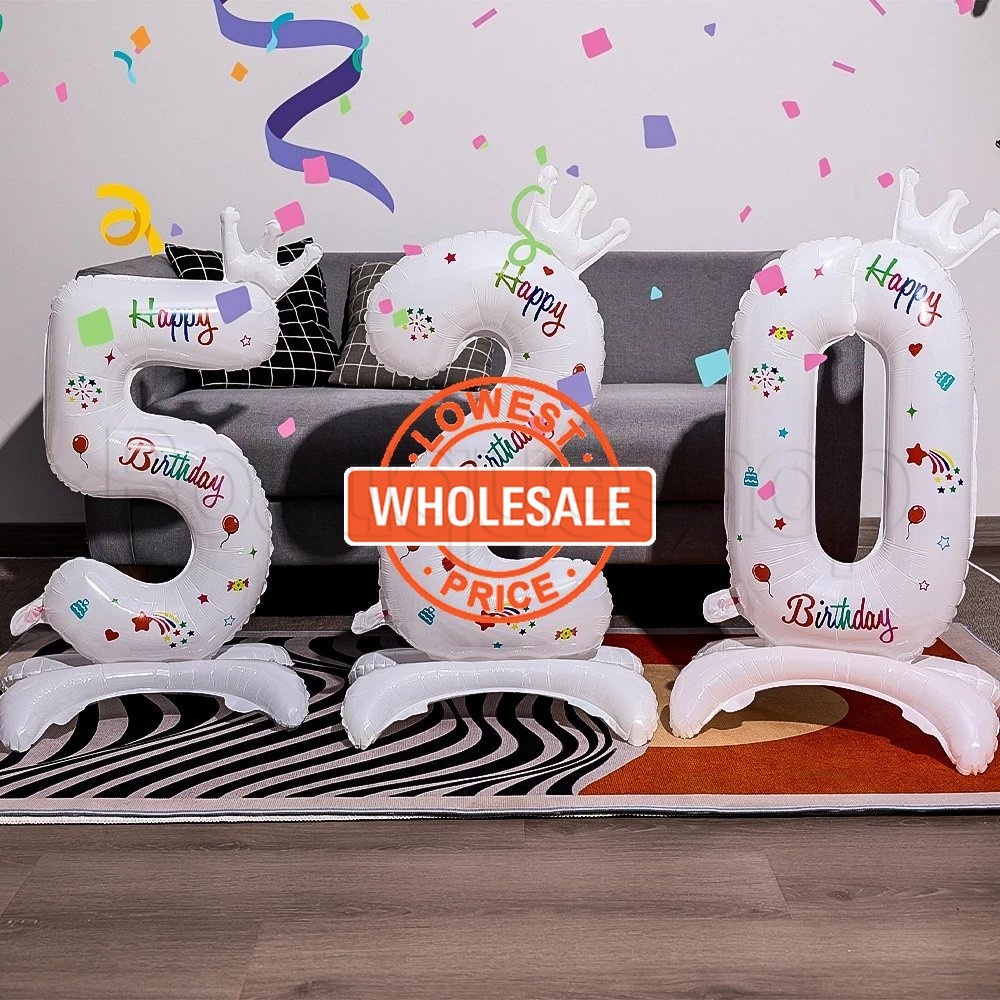 [ Wholesale Prices ]32 Inch Creative Standing Digital Balloon with ...