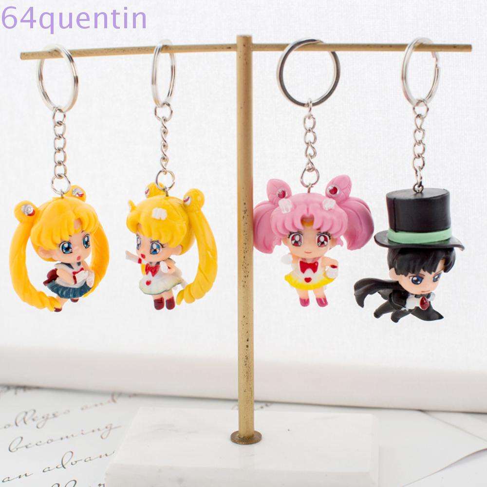 QUENTIN Sailor Moon Key Chain Cute Gifts Mars Jupiter Venus Mercury ...