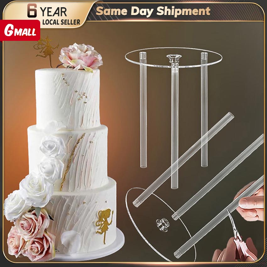 【Fast Delivery】 Multi-layer Cake Stand Suspended Gasket Cake Tier ...