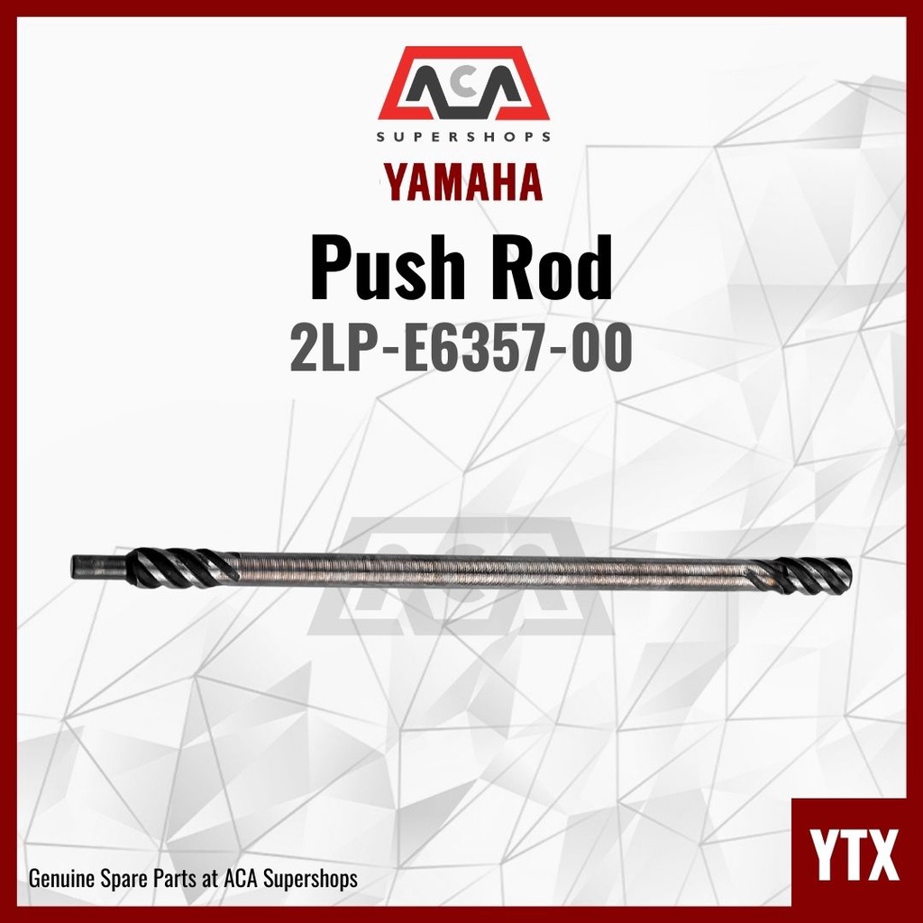 YTX125 PUSH ROD #2 (2LP-E6357-00) (YAMAHA GENUINE PARTS) | Shopee ...