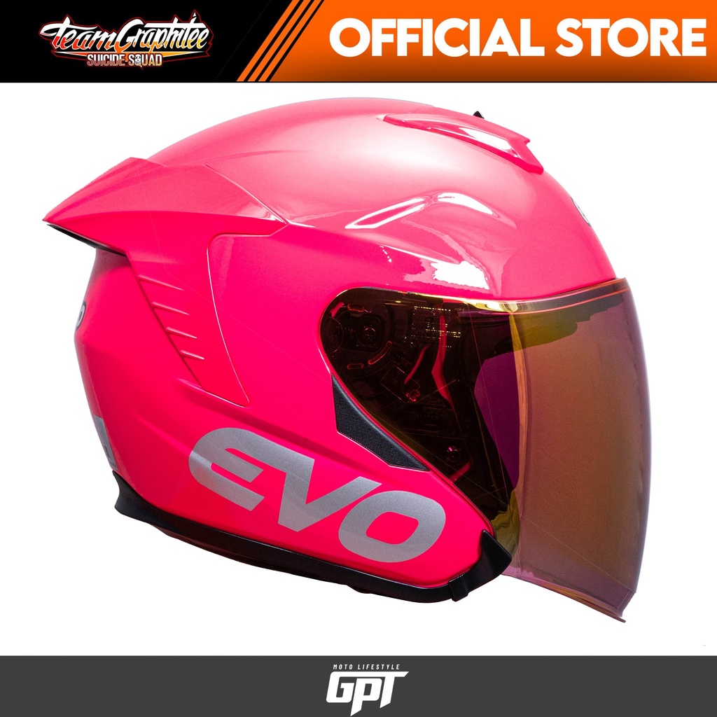 EVO HELMET RX5 MONO COLORS with free clear lens | Shopee Philippines