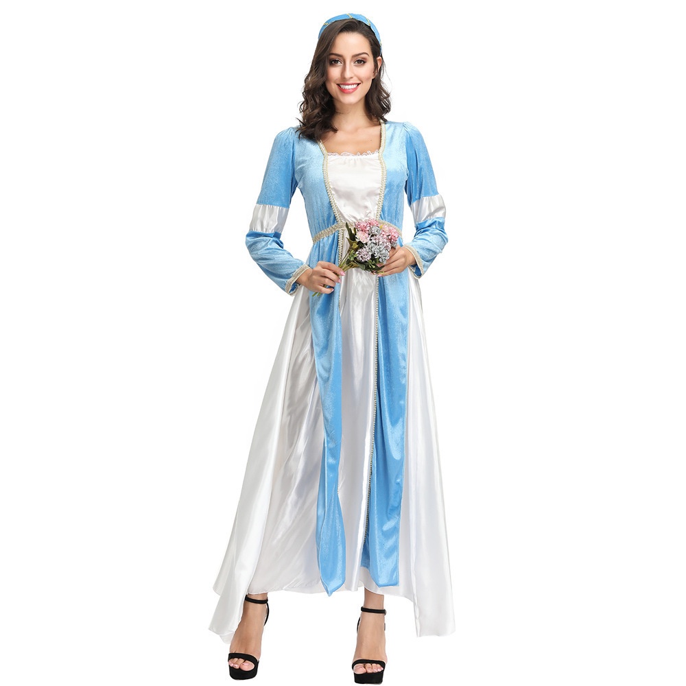 Romantic Princess Juliet Dress Court Arabic Greek Opera Goddess ...