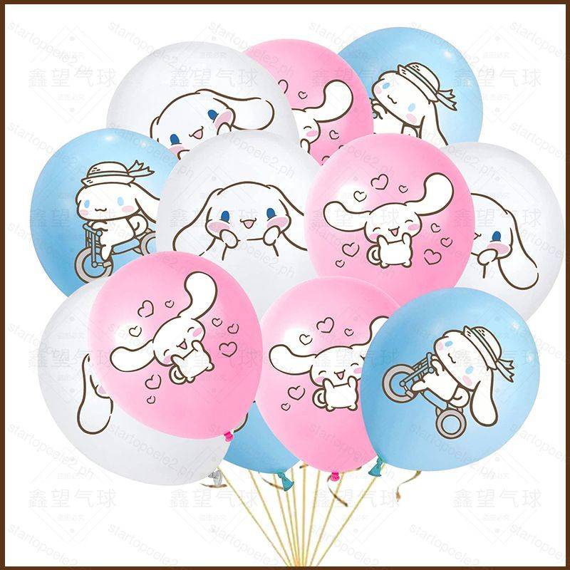 Kira 18PCS Sanrio Cinnamoroll Theme 12 inch latex balloons birthday ...