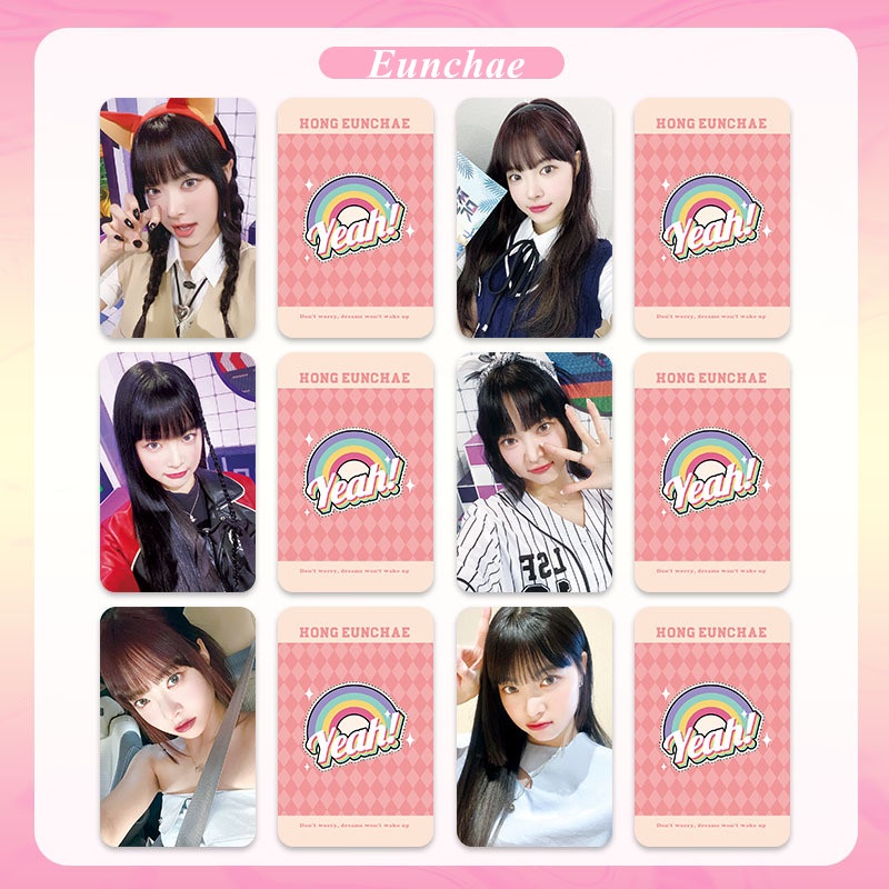 6pcs/set LE SSERAFIM Album UNFORGIVEN Photocards Lomo Cards SAKURA ...