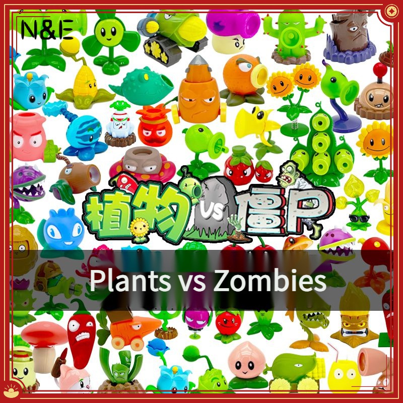 Plants vs. Zombies 2 action figure Pea Pod Plant Series Soft Gum Doll ...