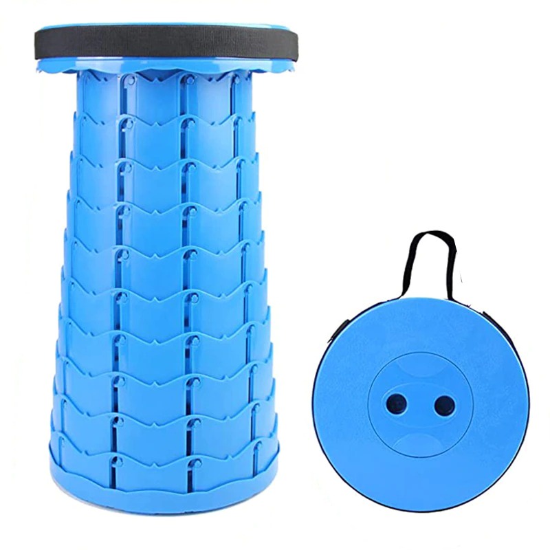 Camping Retractable Stool Portable Lightweight Folding Stools with ...