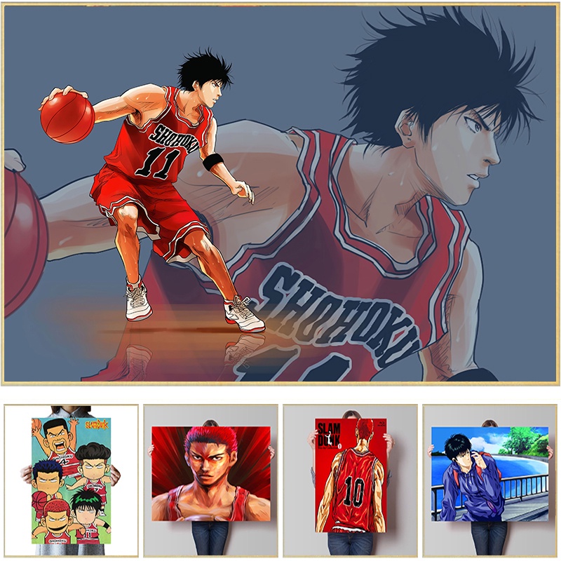 Anime Poster Slam Dunk Master Canvas Painting Rukawa Maple Print ...