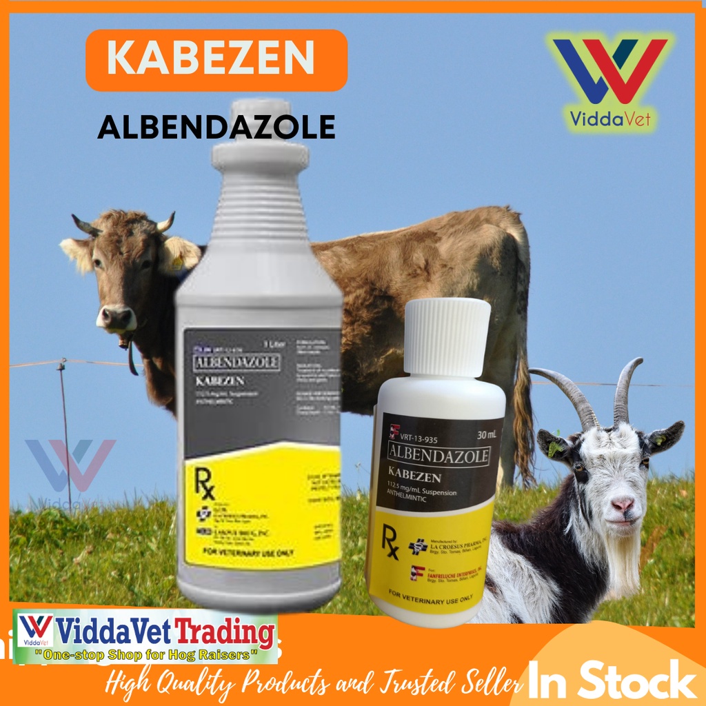 1 L Albendazole KABEZEN oral suspension dewomer for cattle sheep goat ...