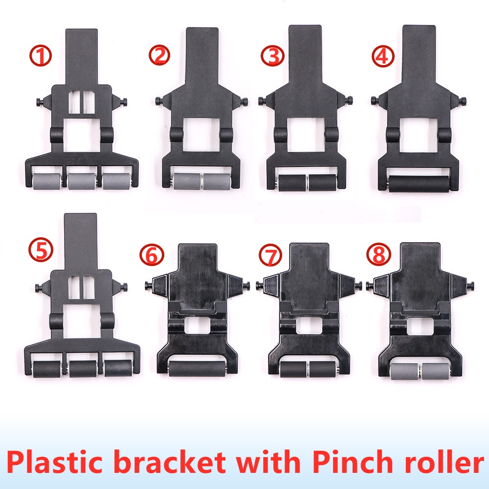 In Stock Pinch roller plastic bracket with rubber roller for Eco ...