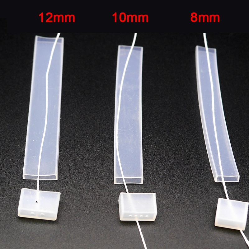 5meters/10meters length Waterproof IP67 8mm/10mm/12mm Silicone tube for ...