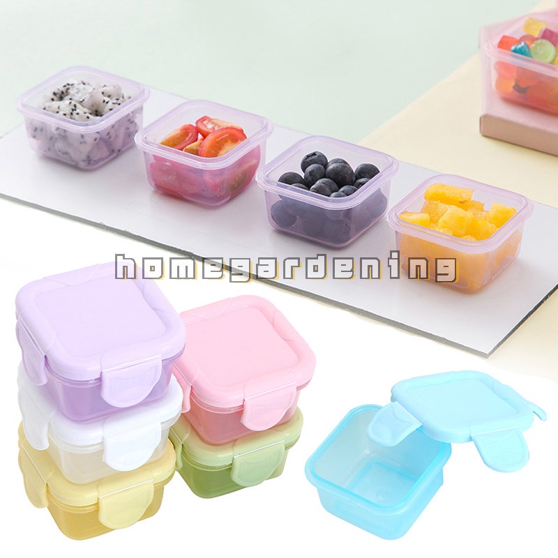 Food Storage Container Small Plastic Moisture-proof Containers Mini Box ...