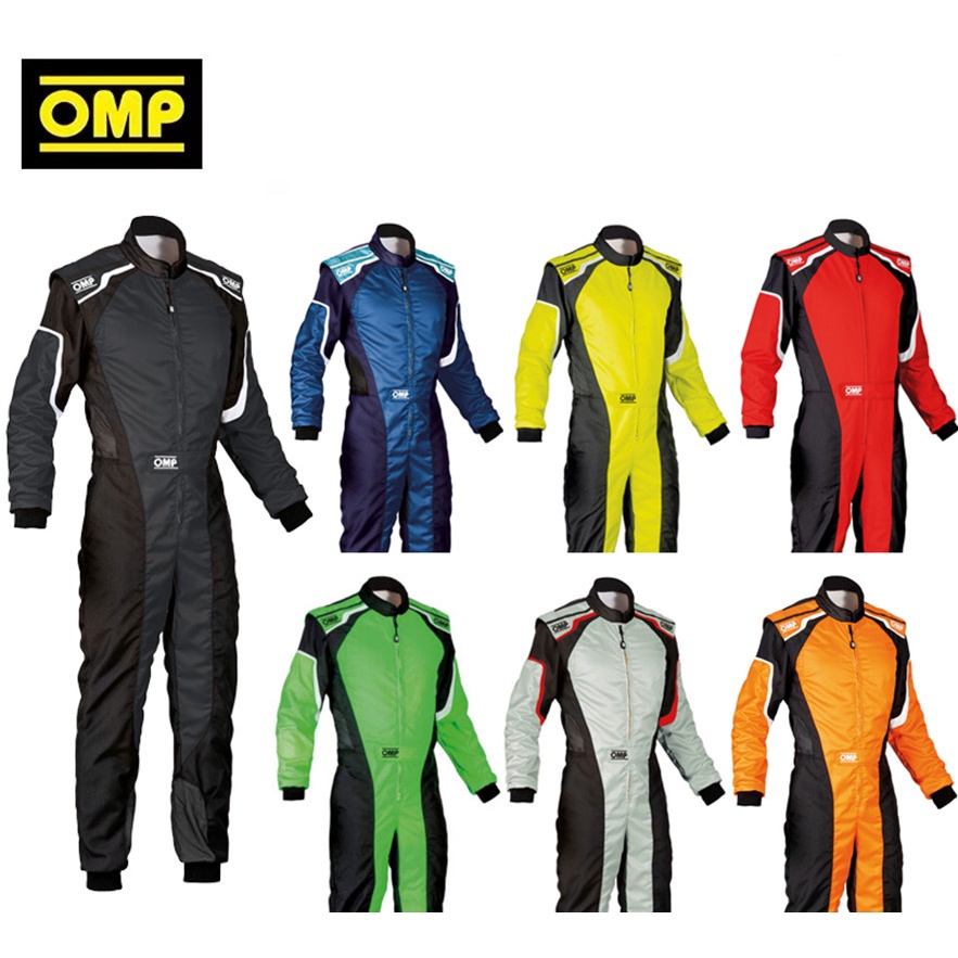 OMP Racing Suits Bright Double-Layer One-Piece Racing Suit R564 for ...